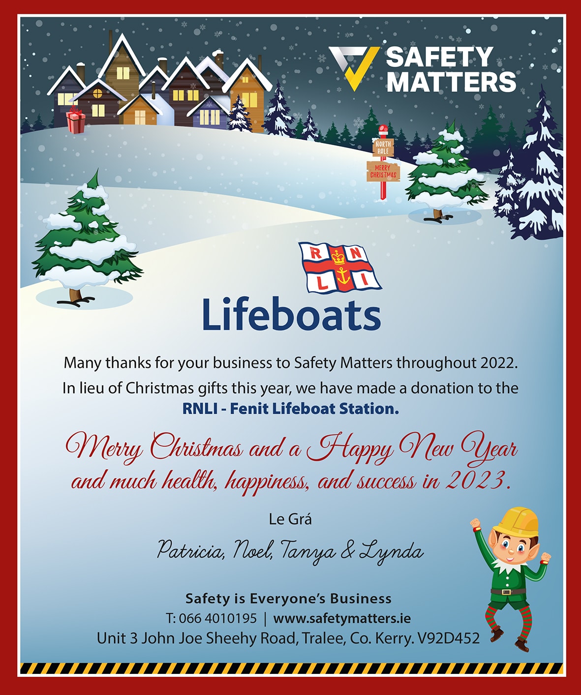 Christmas wishes - Safety Matters